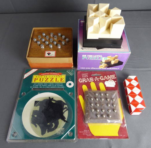 Vintage Brain Bender Puzzle Games