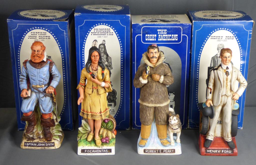 Mccormick Great Americans Whiskey Decanters