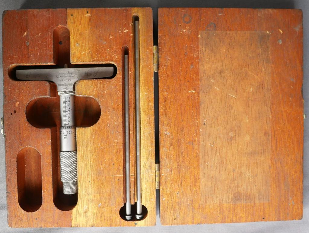 Lufkin No. 513 Depth Micrometer Gage