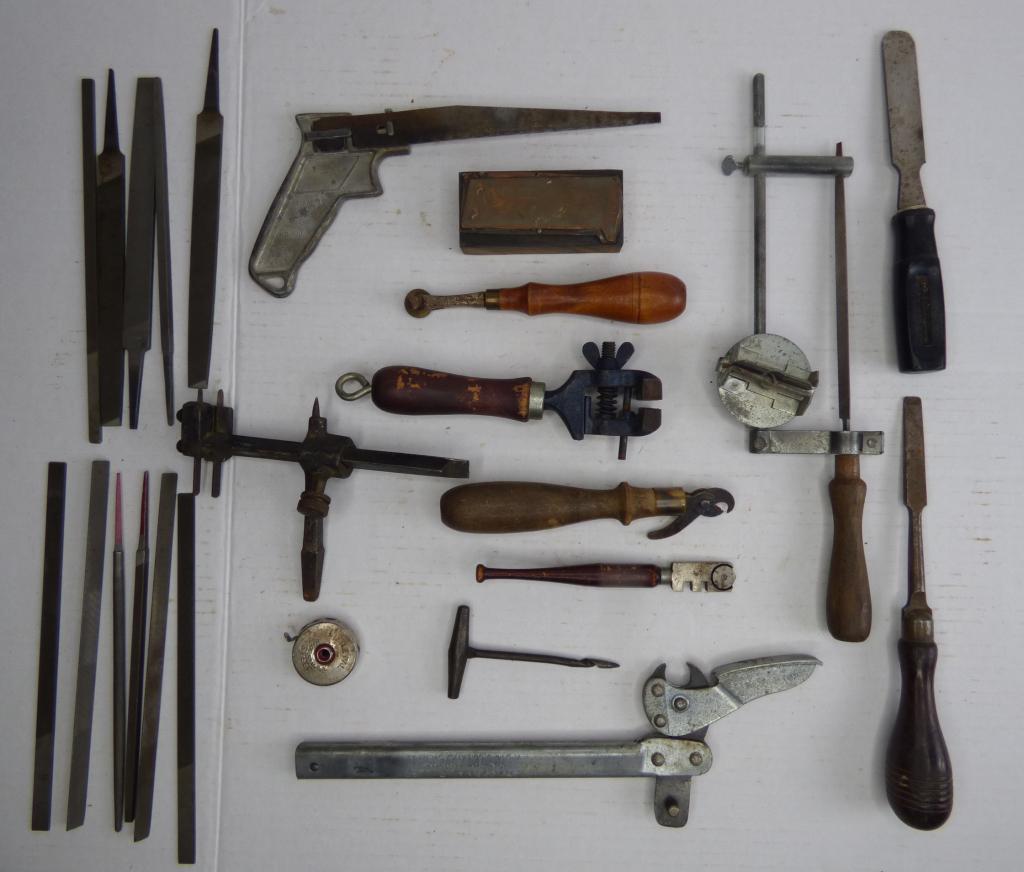 Antique & Vintage Hand Tools Saw, Files, Cutters