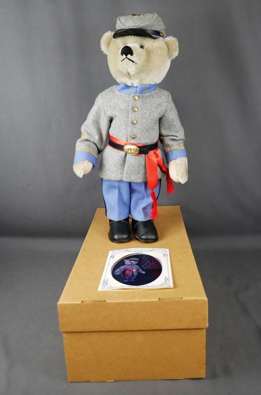 Gary Nett Civil War Confederate Major Teddy Bear