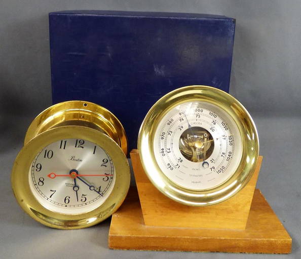 Chelsea Boston Shipstrike Ship Clock & Barometer - Dec 28, 2021 ...