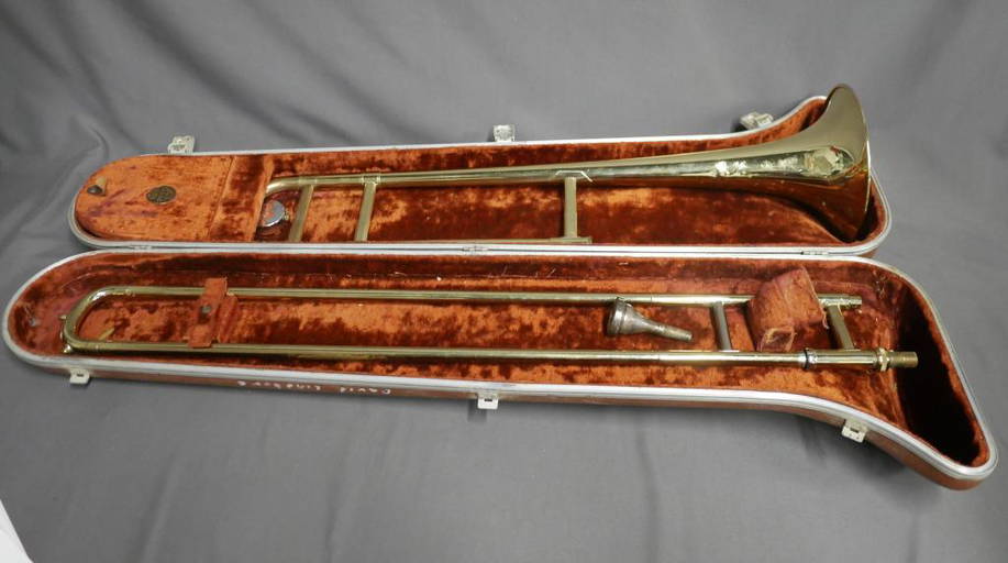 Vintage Olds Ambassador Trombone Music Instrument