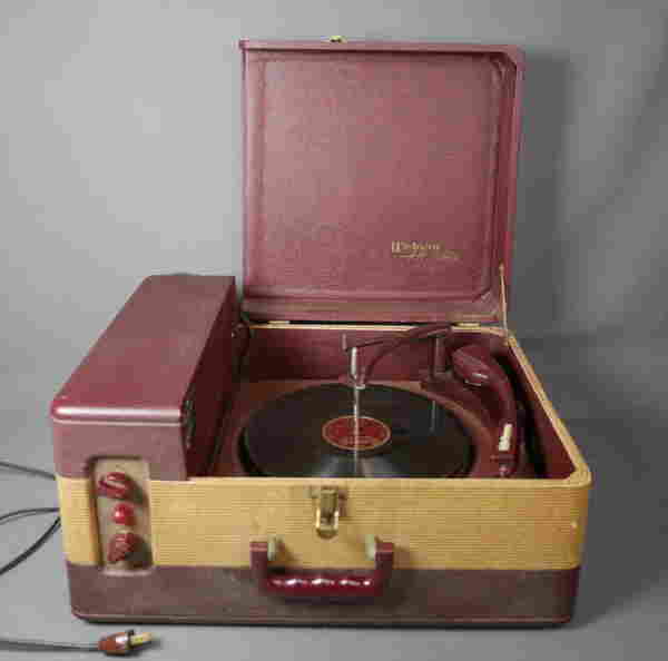 1950's Webcor Holiday Fonograf Record Player - Mar 22, 2022 | Esquis ...