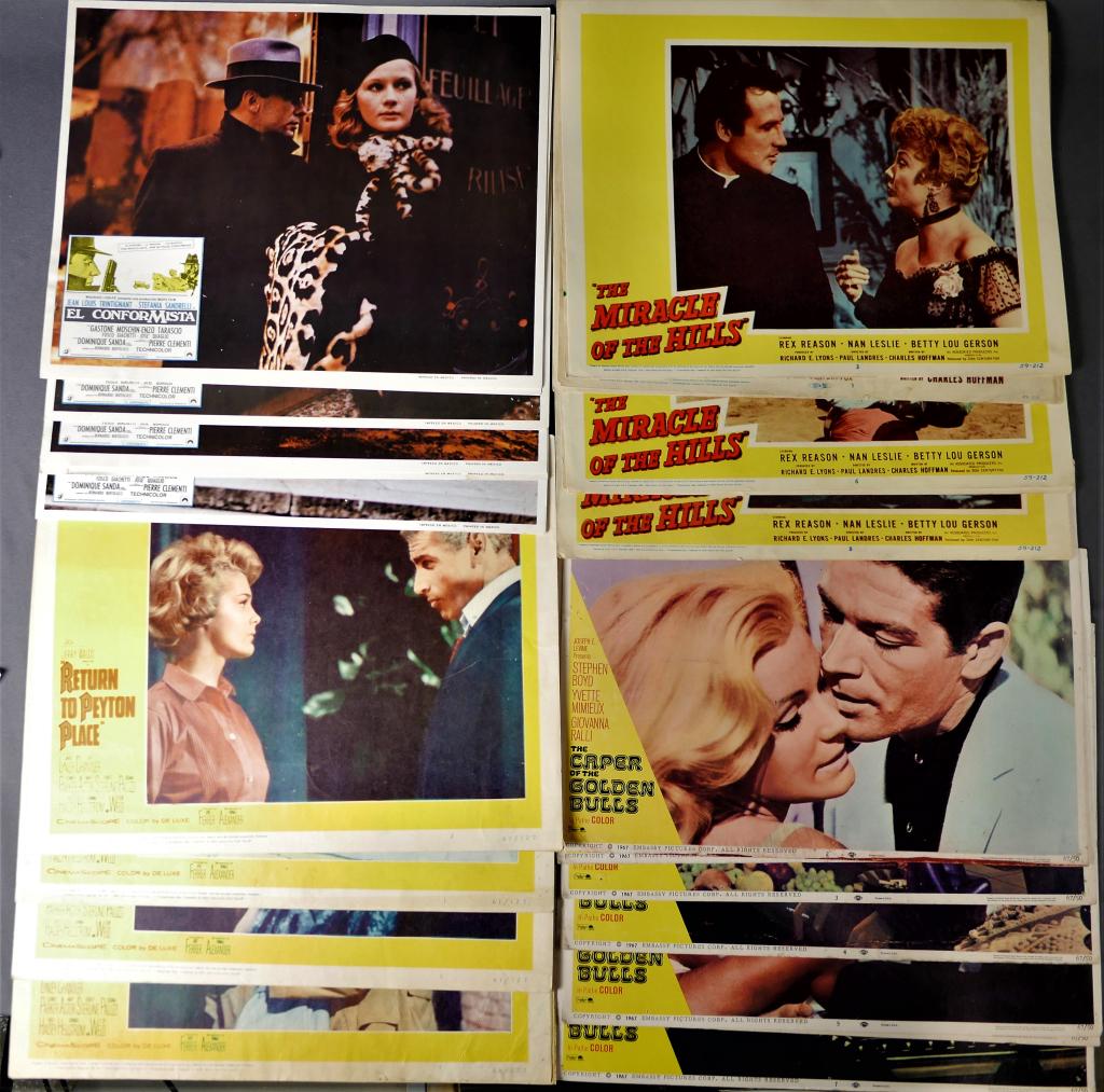 Cinema Memorabilia 1950's 60's Movie Lobby Cards