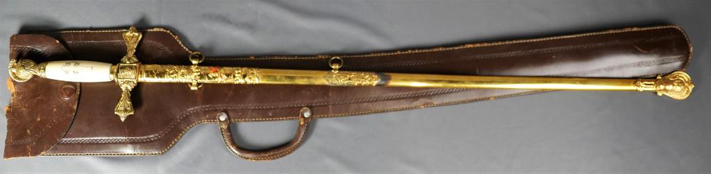Masonic Knights Of Columbus Ceremonial Sword
