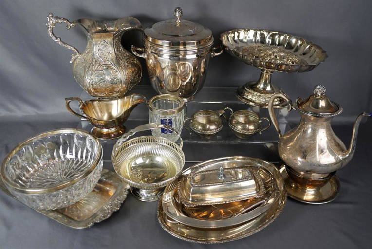 Antique & Vintage Silver Plate Assortment