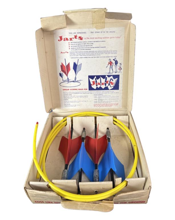 Vintage Jarts Lawn Darts Complete Set