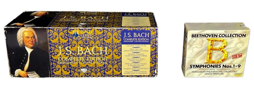 J.s. Bach Complete Edition 157 Cd+ 2 Dvd