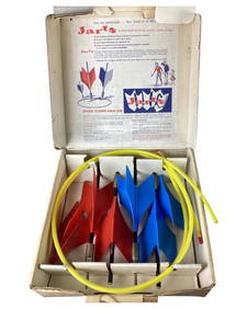 Vintage Jarts Lawn Darts Game