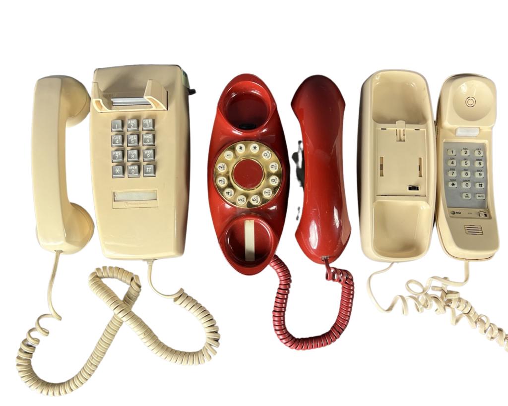 1970's Atc Retro Genie Telephone & 2 Other Phones