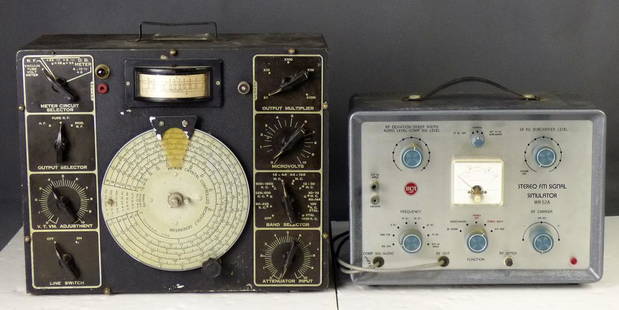 Hickok Crystal Controlled Microvolt Generator Model