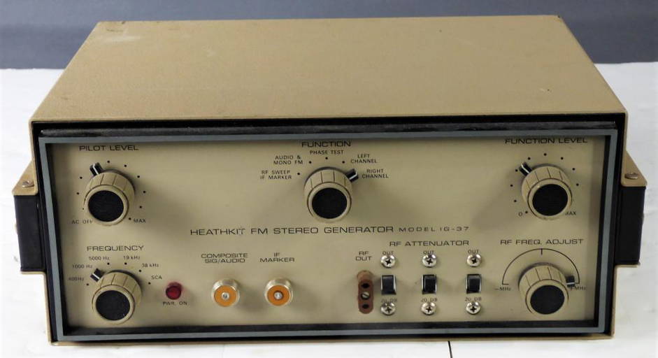 Heathkit Fm Stereo Generator Model Ig 37