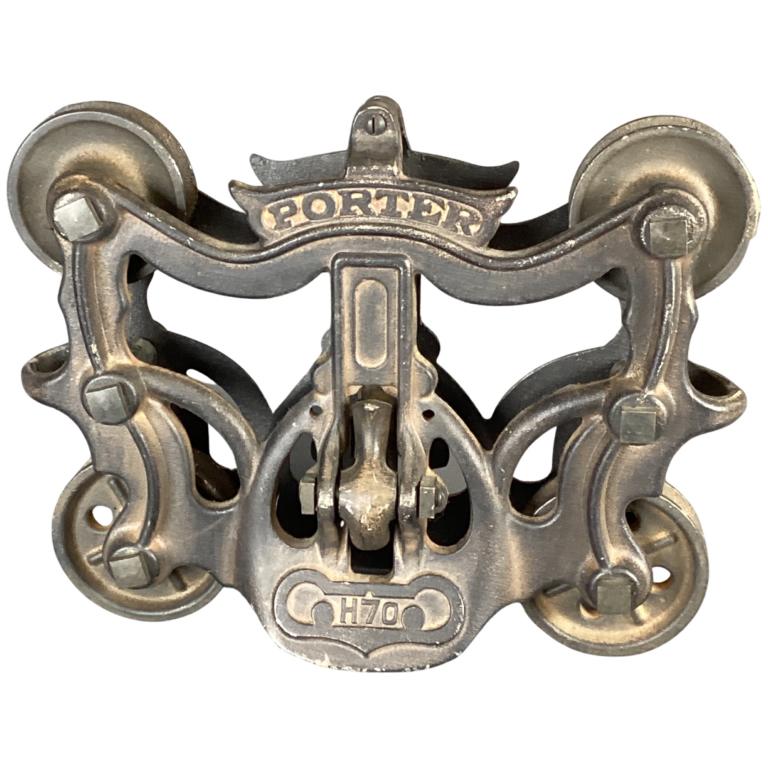 Porter H70 Cast Iron Hay Trolley Barn Pulley