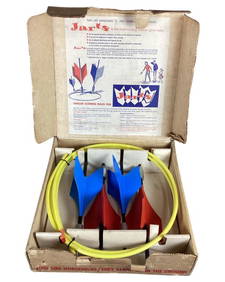 Vintage Jarts Lawn Darts Game