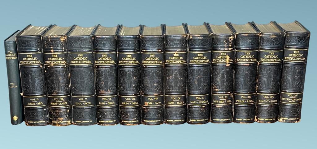 The Catholic Encyclopedia- Robert Appleton 1907-12 (#0301) on Dec 27 ...