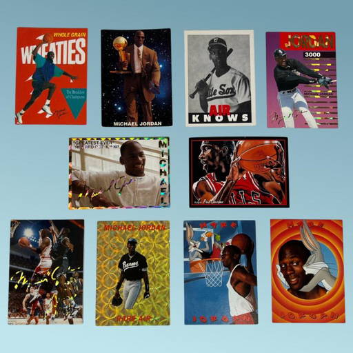 Michael Jordan- early 90's Promo Cards (#0105) on Dec 06, 2022 | Esquis ...