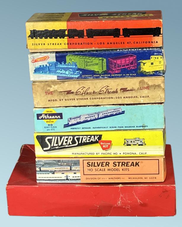 Vintage HO Scale Train Model Kits- Silver Streak - Dec 06, 2022 ...