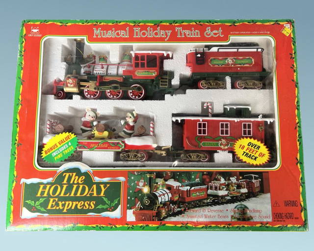 The Holiday Express Christmas Musical Train Set (#0289) on Dec 06, 2022 ...