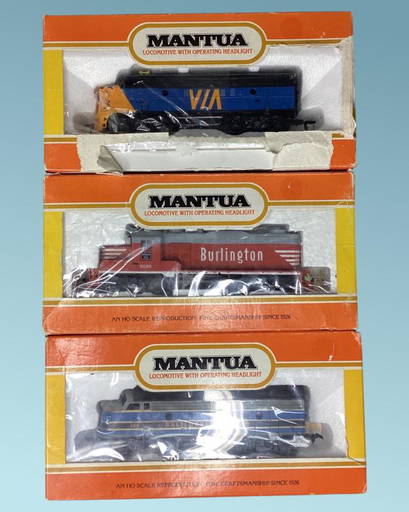 Mantua HO Scale RR Diesel Engines/ Locomotives (#0286) on Jan 10, 2023 ...