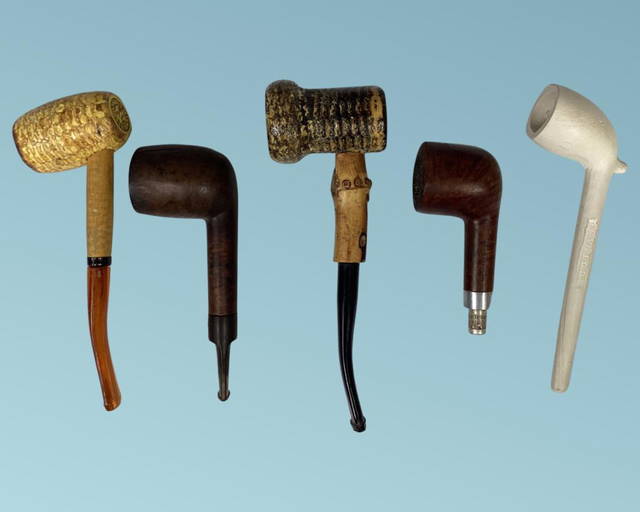 Vintage Tobacco Smoking Pipes