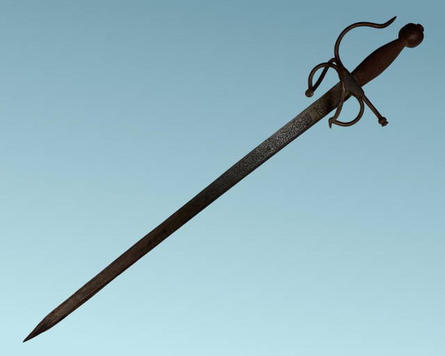 Vintage Toledo Spain Rapier Sword