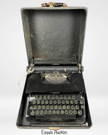 Lc Smith & Corona Standard Portable Typewriter