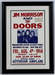 "the Doors" Jim Morrison Autograph/ Signature