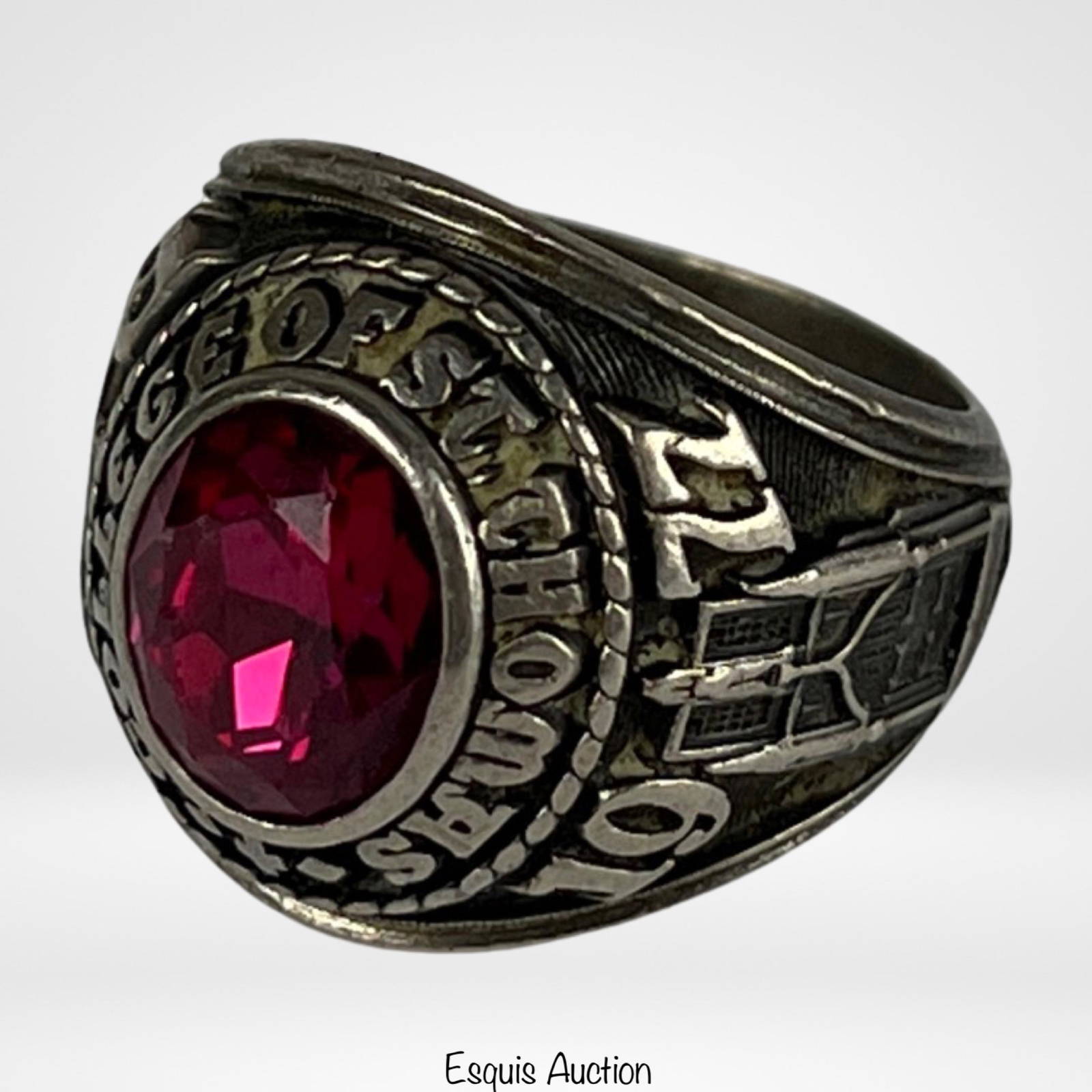 Class Of 77 Argentus- Silver Palladium Class Ring Auction