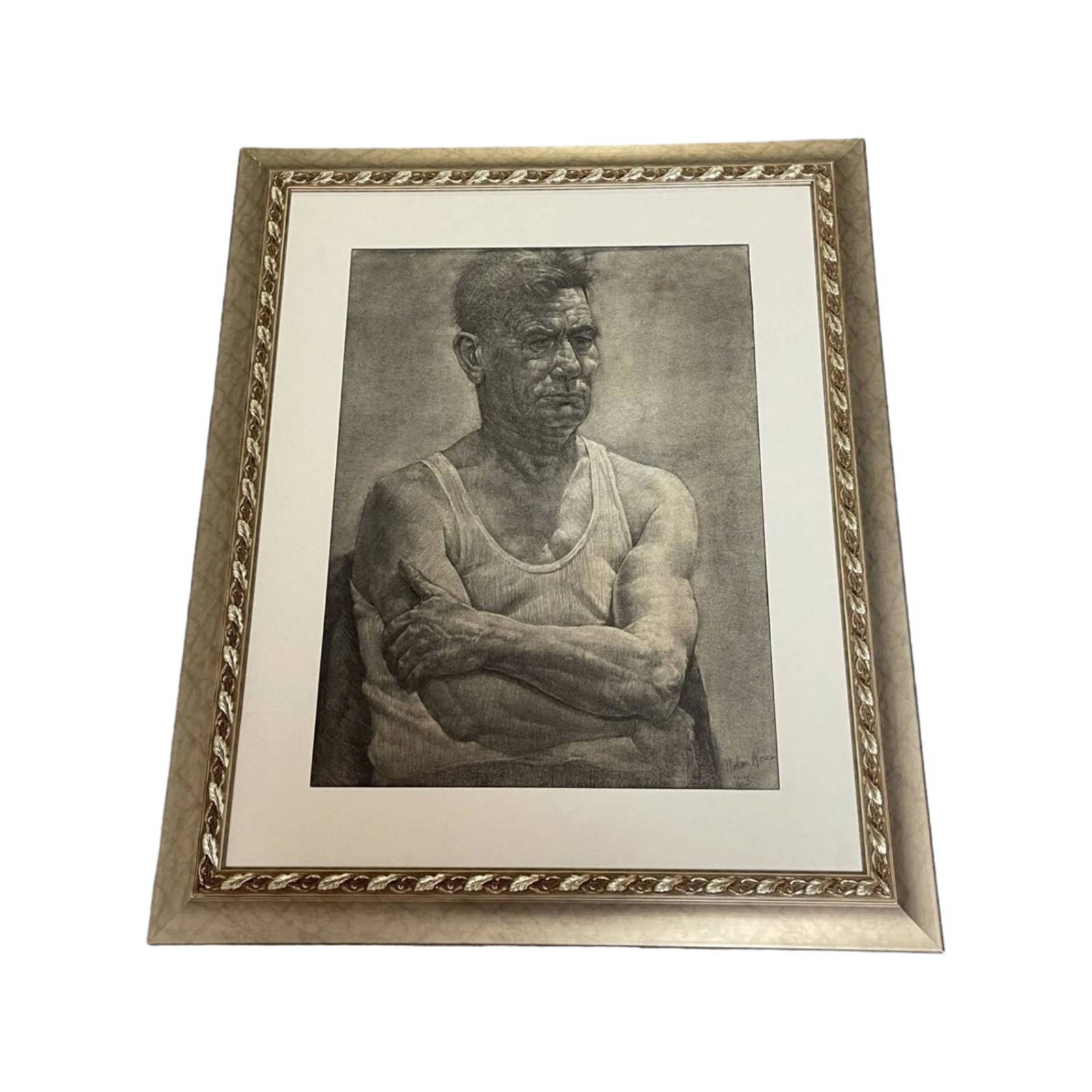 Chicago Graphic Artist Nolan Ross Drawing Artist Auction