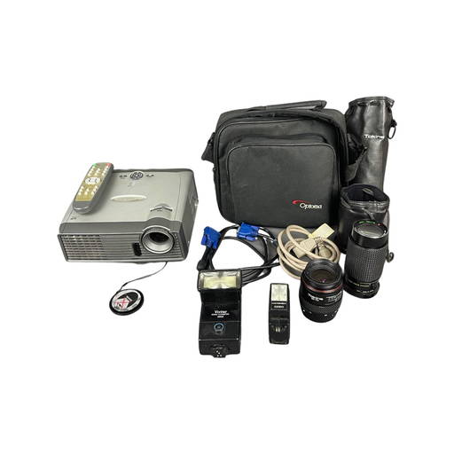 Lot Of Optoma Projector&camera Lens,accesories
