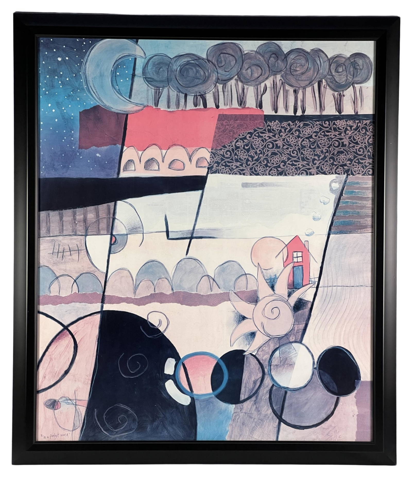 Scott Hile- In The Perfect World Lithograph Print Auction