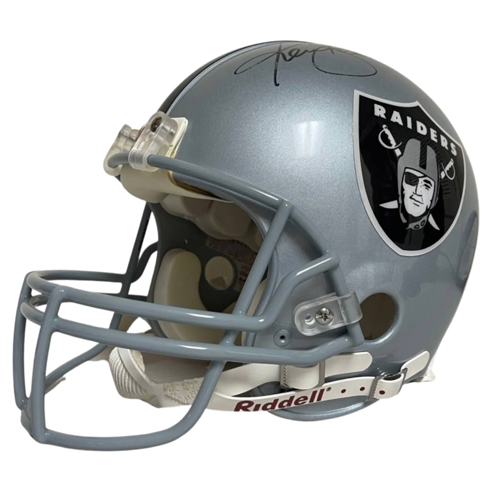 Ken Stabler Autographed Helmet Riddell Nfl Auction