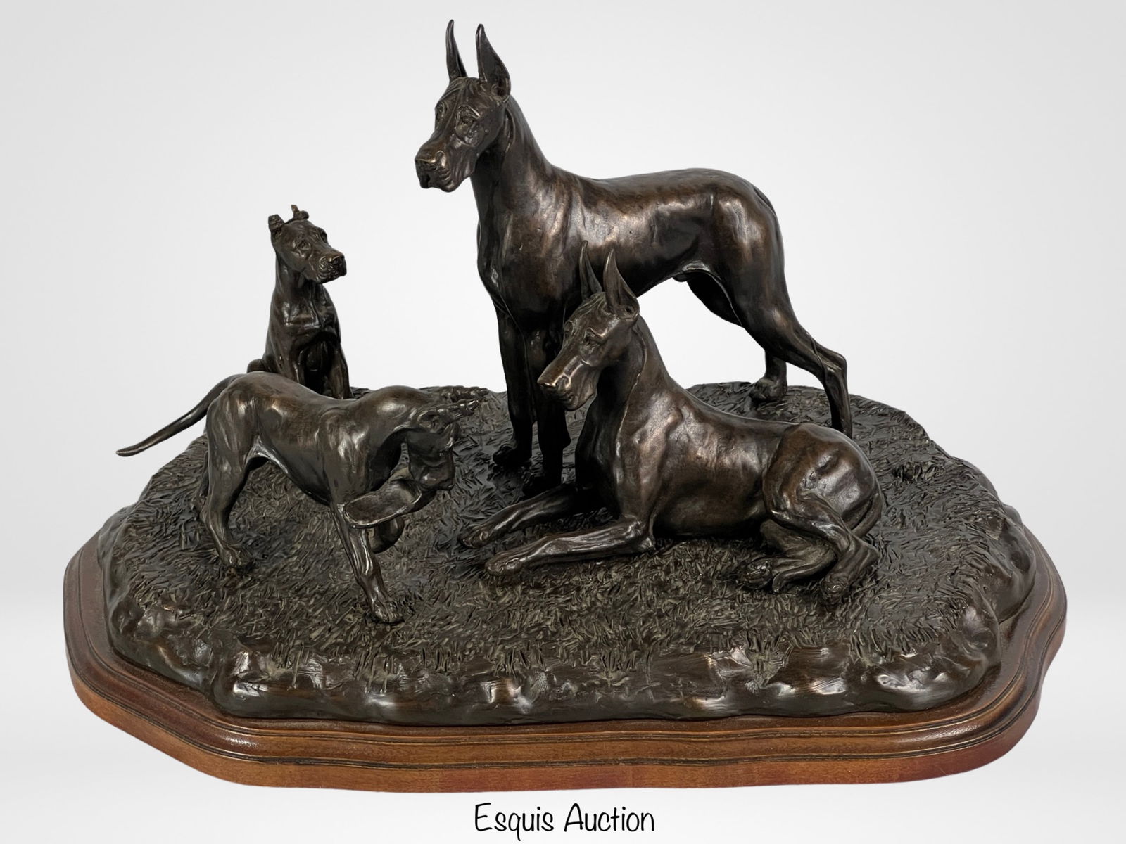 Tony Acevedo Doberman Pincher Dog Sculpture