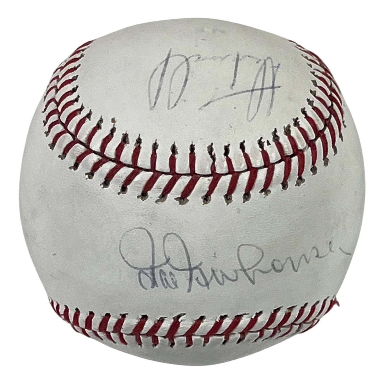 Hal Newhouser & Alan Trammell Signed Baseball Ball Auction