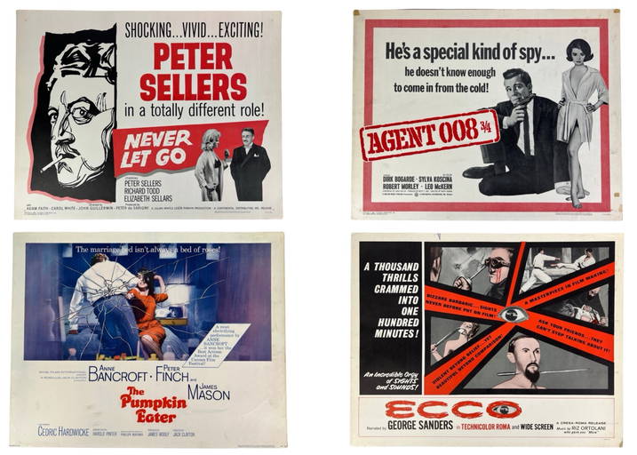 1960's Classic/ Cult Movie Posters