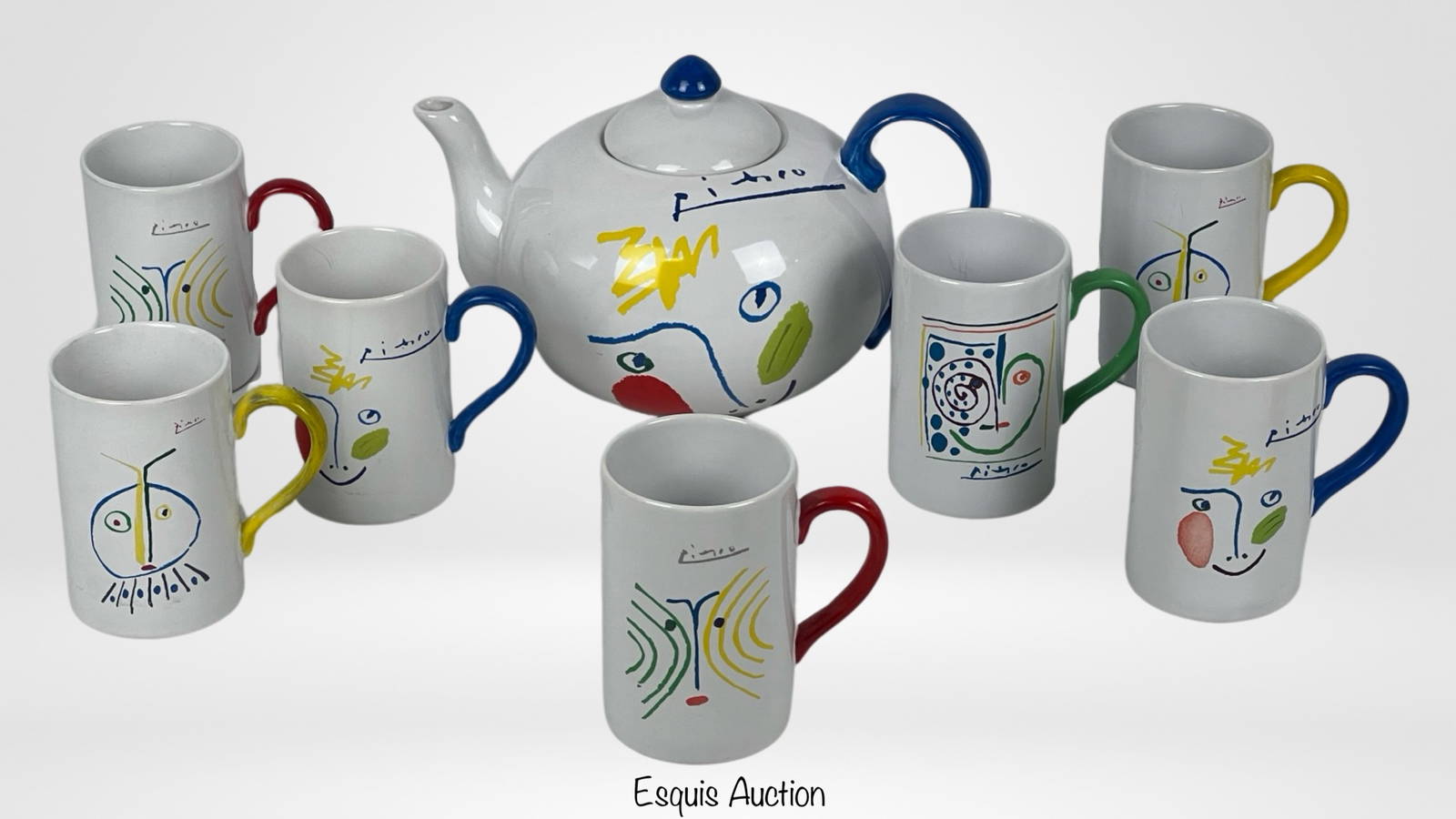 Picasso Living Masterpiece Editions Tea Set Auction