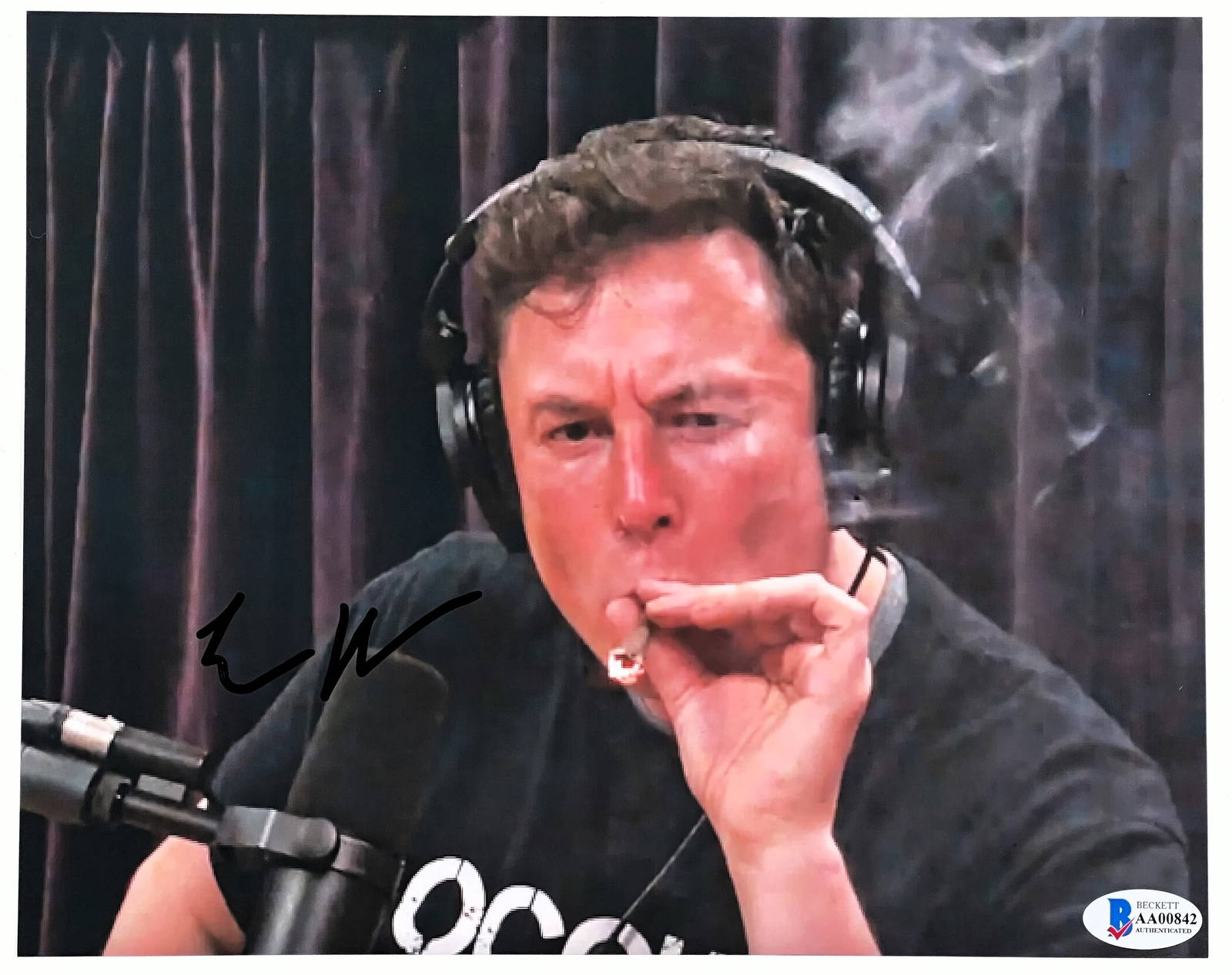 Elon Musk Autographed/ Signed Photograph Auction
