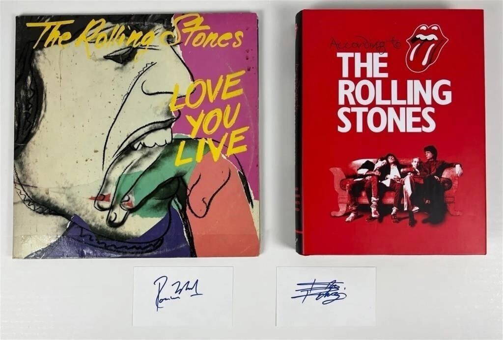 The Rolling Stones- Autograph Collection - Oct 31, 2023 | Esquis ...