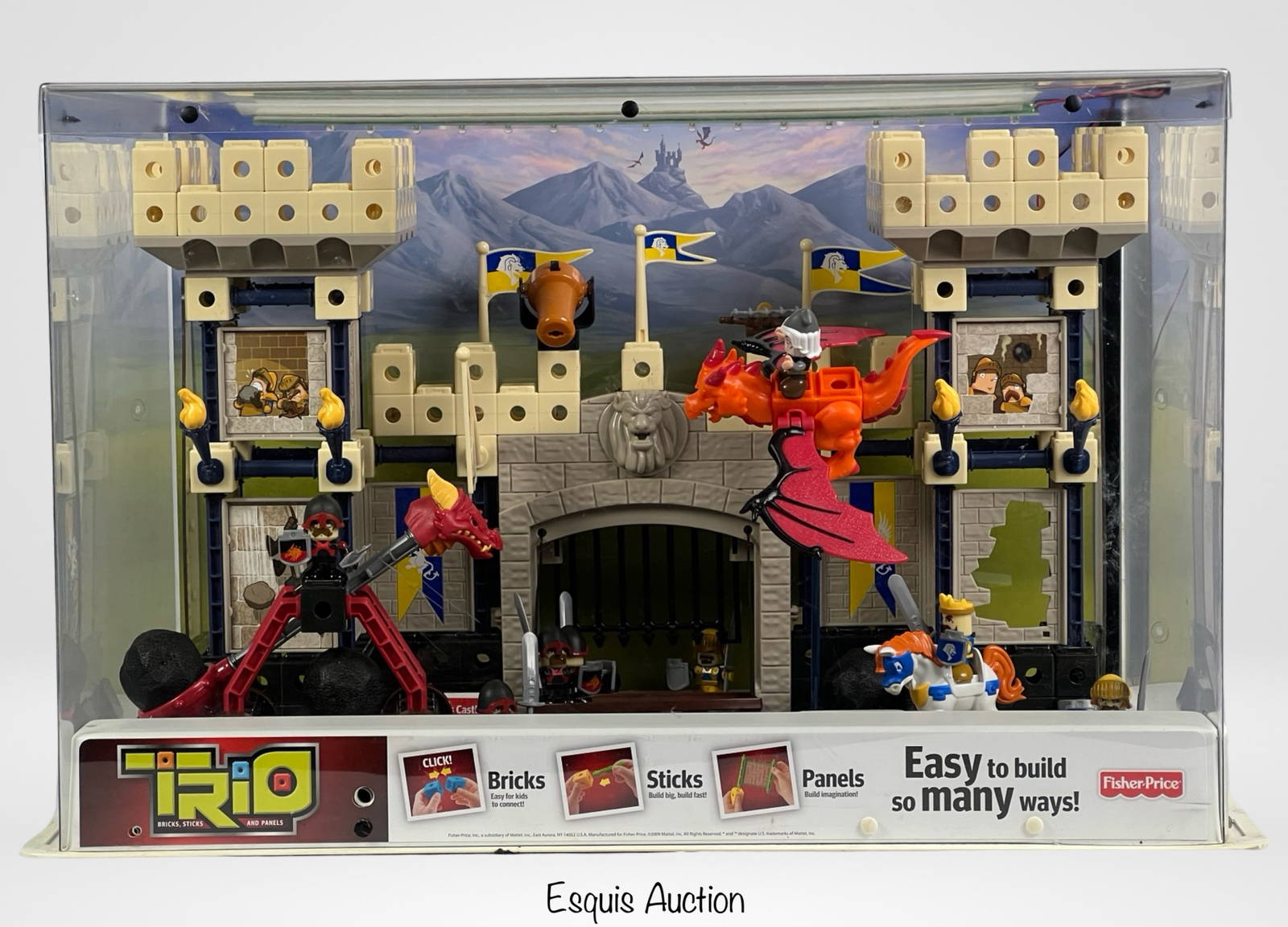 Fisher-price Trio King's Castle Store Display Auction