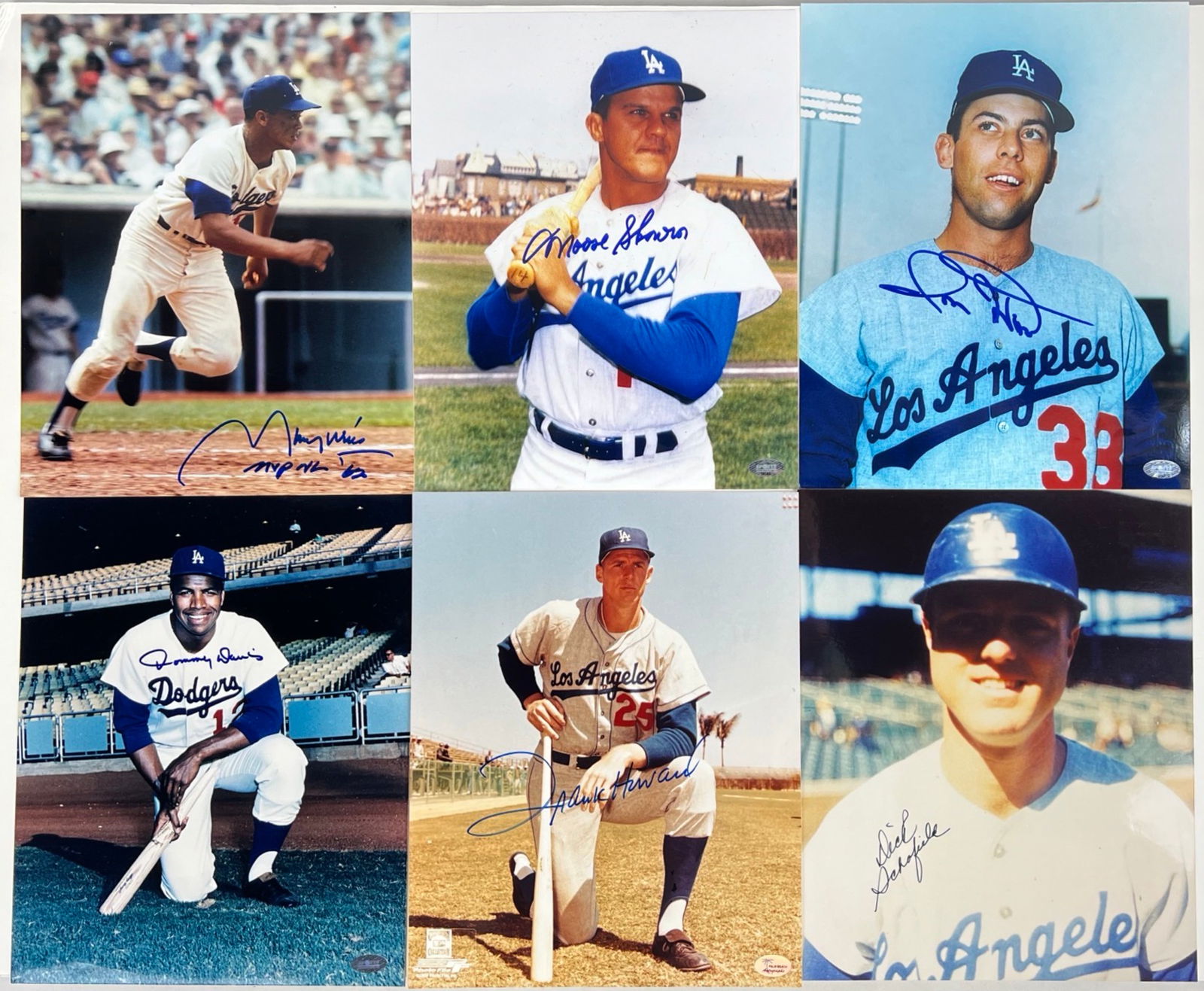 La Dodgers Autographed Photographs Collection