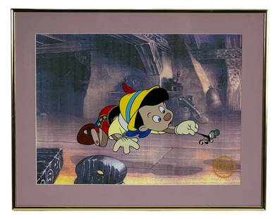 Walt Disney Pinocchio Le Serigraph Cel
