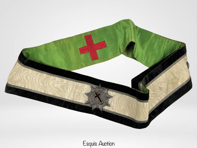 Masonic Knights Templar Baldric Belt