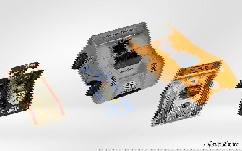 Vintage 1970's Die Cast Racing Cars Models