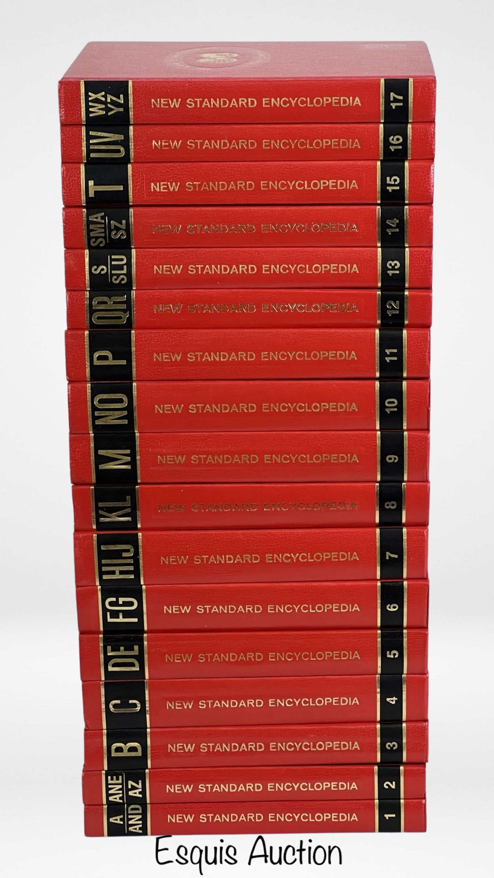 New Standard Encyclopedia 1987 Complete Book Set Auction