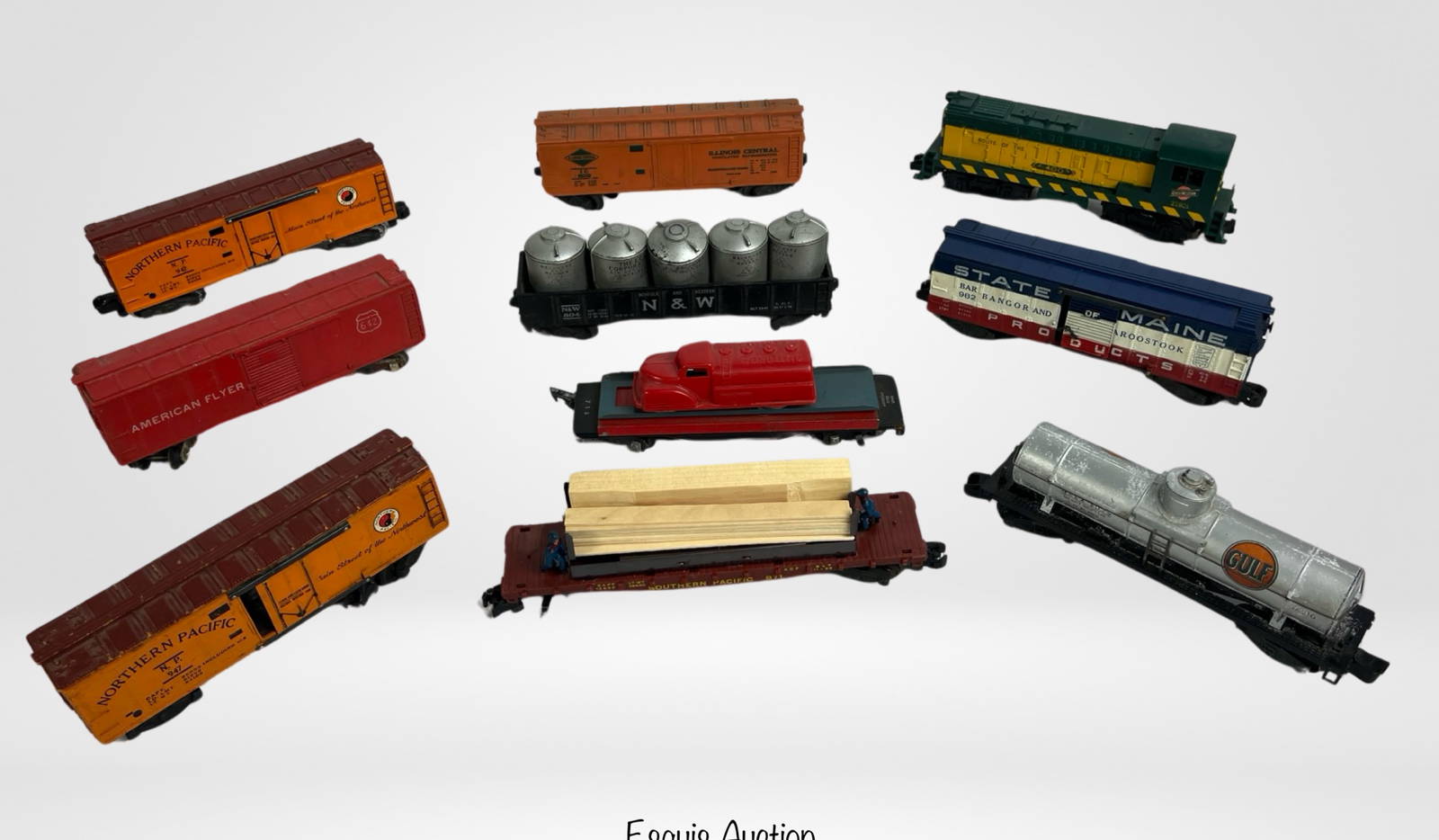 American Flyer 21801 Diesel Switcher & Cars S Scal Auction