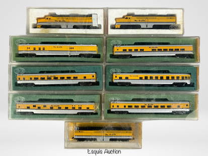 Disneyland Railroad N Scale Train Set By Bachmann.