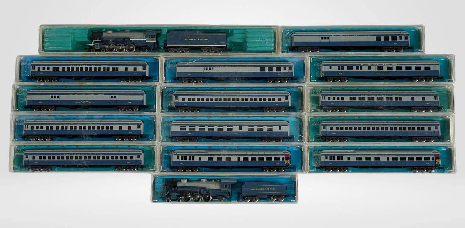 Rivarossi N Scale- Baltimore & Ohio Train Set Auction