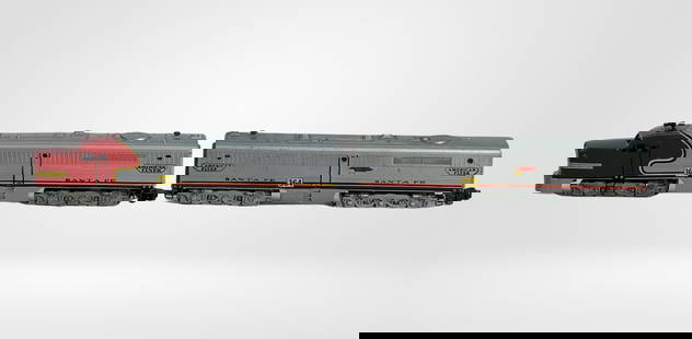Vintage American Flyer Santa Fe 360 364 Locomotive