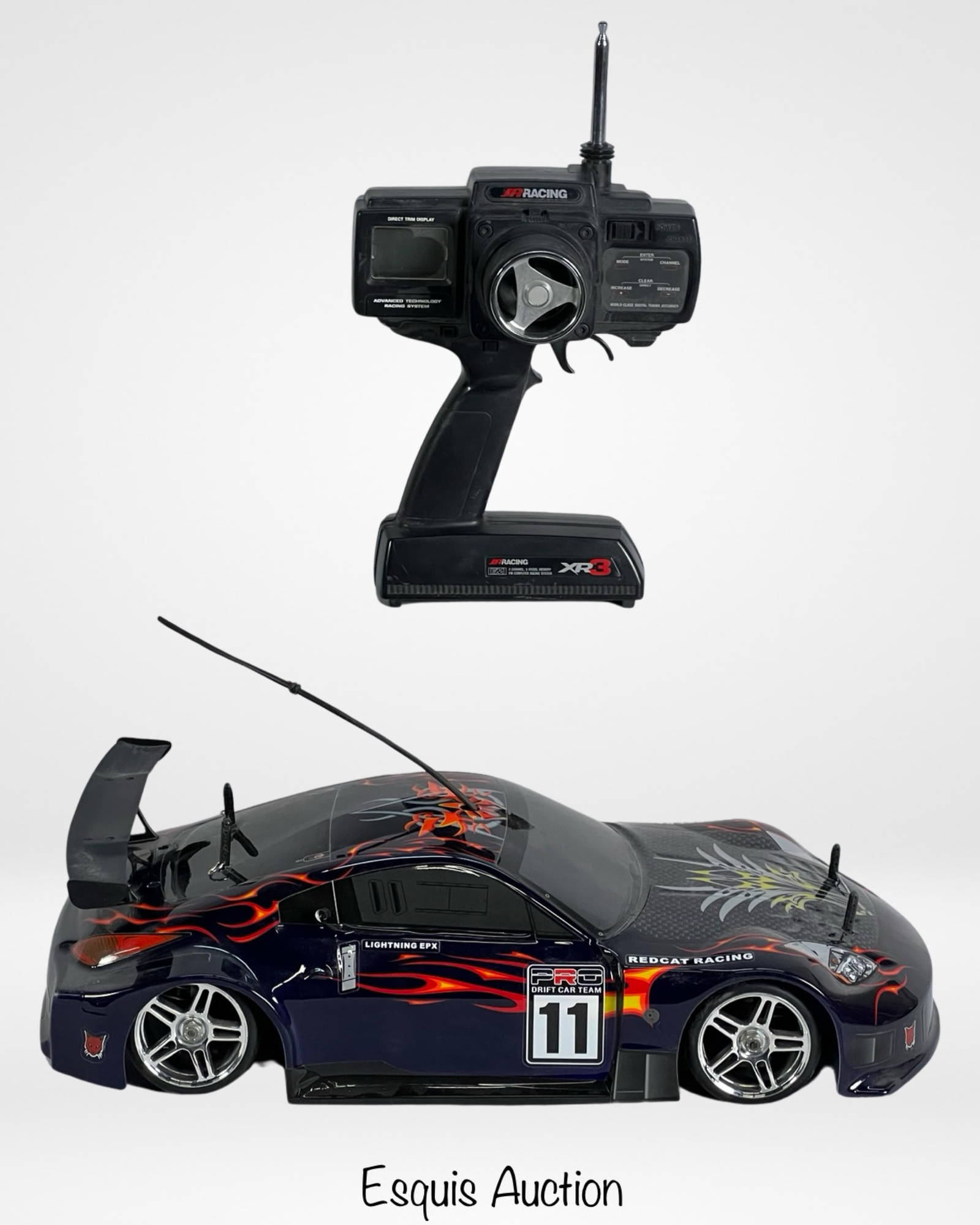 1/10 Scale Rc Car W/ Redcat Racing Body & Transmit Auction